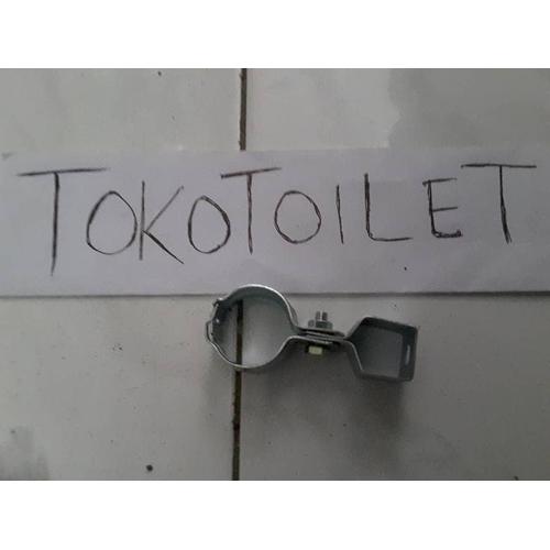 Jual klem pipa 1 inch klem gantung galvanis antikarat klem dinding ...