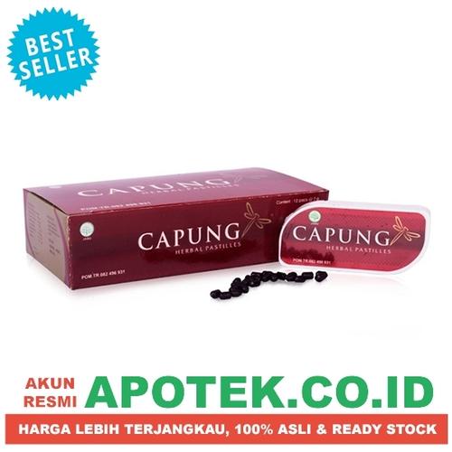 Jual Capung Herbal Pastiles - Permen Obat Batuk,Radang Tenggorokan ...
