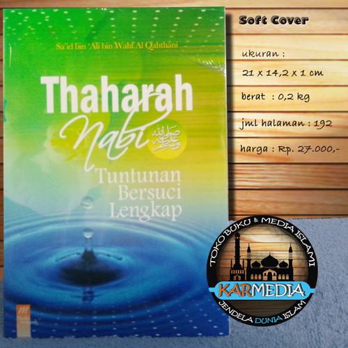 Jual Buku Kitab Thaharah Nabi Tuntunan Bersuci Lengkap - Jakarta Barat ...