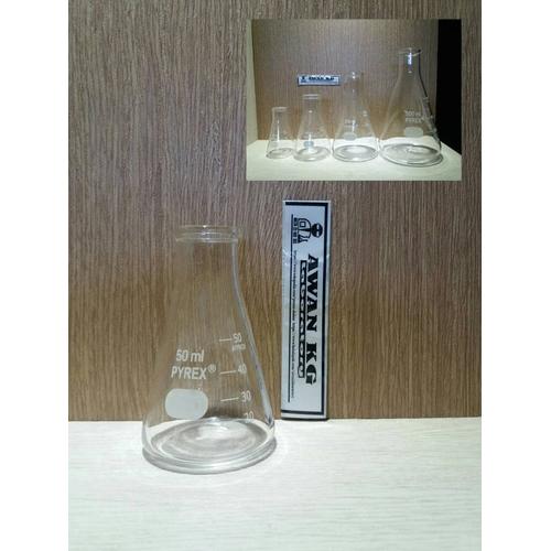 Jual ERLENMEYER FLASK 50 ml PYREX NARROW MOUTH - Kab. Bandung - promo ...