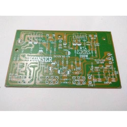 Jual PCB Stereo Power Amplifier TDA2005/2004 - Kab. Madiun - Imam Tech ...