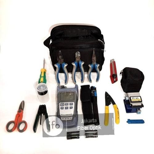 Jual Tool kit set fiber optik optic FTTH CCTV lengkap murah - Jakarta ...