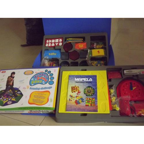 Jual Paket matematika pemula (2 box set matematika pemula + papan ...