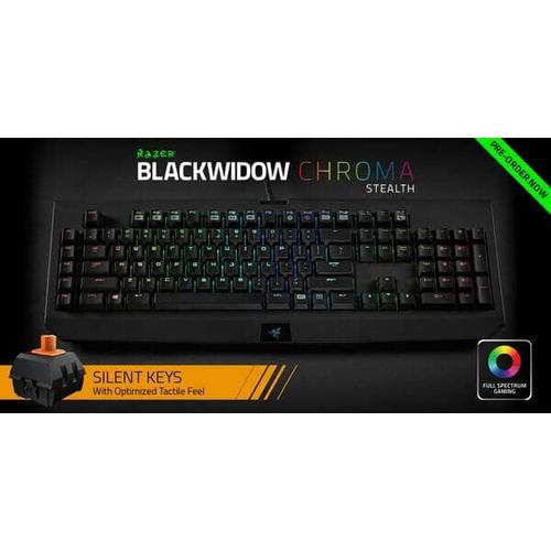 Jual Gaming Keyboard Razer Blackwidow Chroma Stealth - Jakarta Barat ...