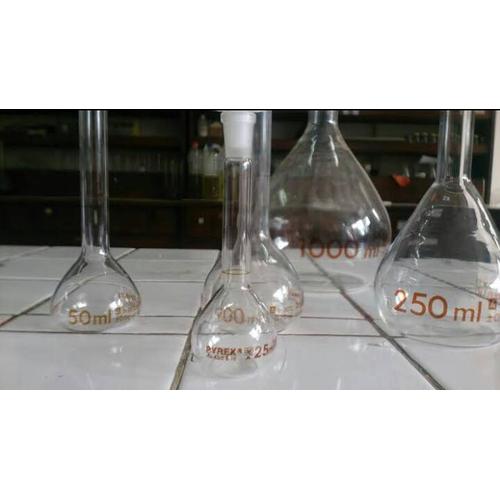 Jual volumetric flask 100ml labu ukur 100ml labu takar 100ml pyrex ...