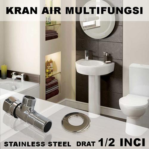 Jual EELIC KRN-8196 Kran Air Shower Atau Kran Closet / WC Ukuran 1/2 ...