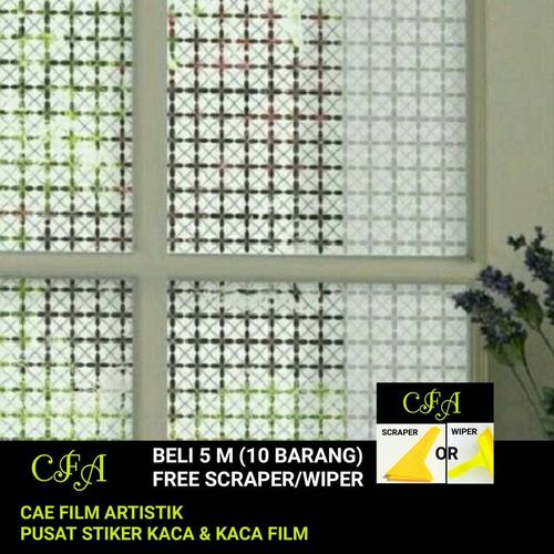 Jual stiker/sticker kaca film motif batik - Kota Bekasi - stiker kaca ...