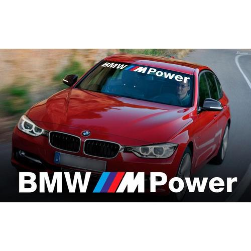 Jual sticker bmw m power stiker bmw m power kaca mobil - Hitam - Kab ...