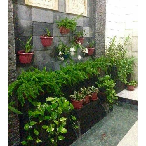 Jual Pot Bunga Setengah Lingkaran / Pot Gantung Dinding / Pot Tempel ...