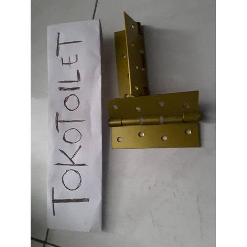 Jual engsel pintu 4 x 3 inch engsel jendela arch kw 2 besi kuning ...