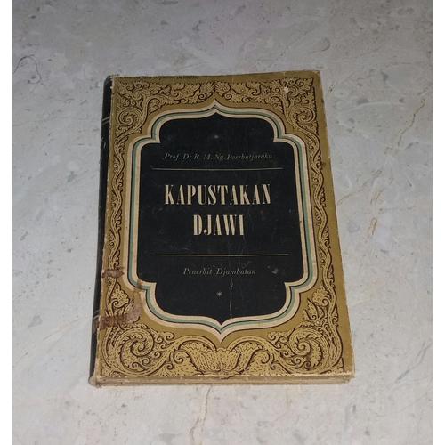 Jual Prof. Dr. R. M. Ng. Poerbatjaraka - Kapustakan Djawi (ORI - READY ...