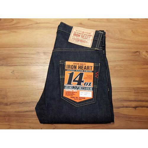 Jual Iron Heart IH-666R-14 14oz indigo selvage denim **Special Price ...