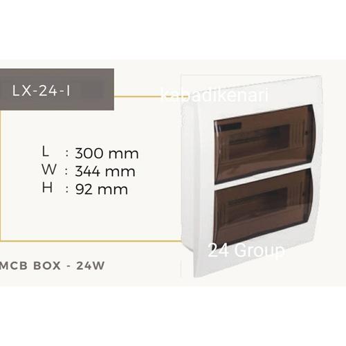 Jual BOX MCB 24 GROUP LARKIN INBOW / PANEL BOX LISTRIK 24 GROUP INBOW - Jakarta Pusat ...