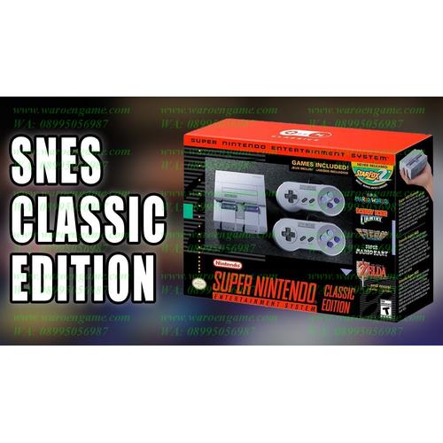 Promo Nintendo Super NES Classic / Super NES Mini (2017) - DEFAULT GAME ...