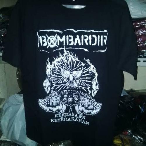 Jual kaos band punk Bombardir - Kab. Serang - M+S merchandise | Tokopedia