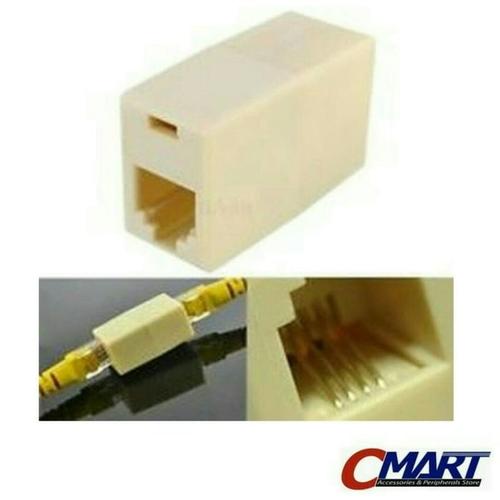 Jual Socket Sambungan Kabel Telepon RJ11 ( Spiter 102) sambungan I ...