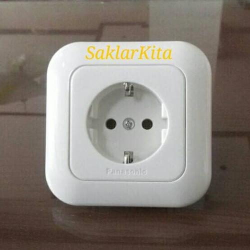 Jual Panasonic Stop Kontak 1 Gang Wide Serries - Kab. Kebumen - Saklar ...