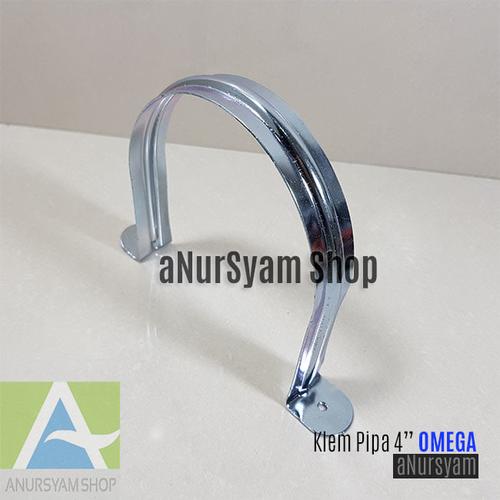 Jual Klem Pipa OMEGA 4" | Klem Pipa 4 in Tebal | OMEGA Clamp - Kota ...