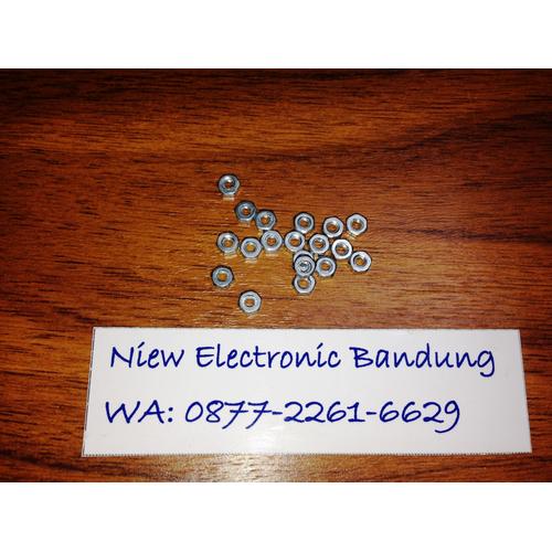 Jual Mur M2/ Mur untuk Baut ukuran M2/ Mur untuk Baut diameter 2mm ...