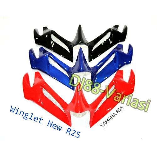 Jual PREMIUM Winglet yamaha R25 v2 winglet versi 2 model baru - Jakarta ...