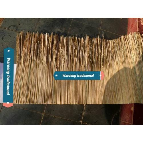 Jual DEKORASI JERAMI/ATAP JERAMI/ANYAMAN JERAMI/JERAMI PADI ASLI SIAP ...
