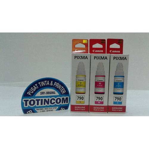 Jual TINTA BOTOL ORIGINAL CANON 790 COLOUR UNTUK PRINTER G1000 G2000 ...