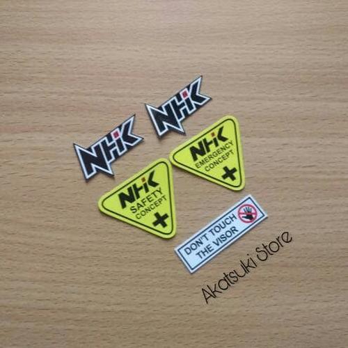 Jual Sticker Stiker NHK Emergency Safety Concept set - Kota Bandung ...