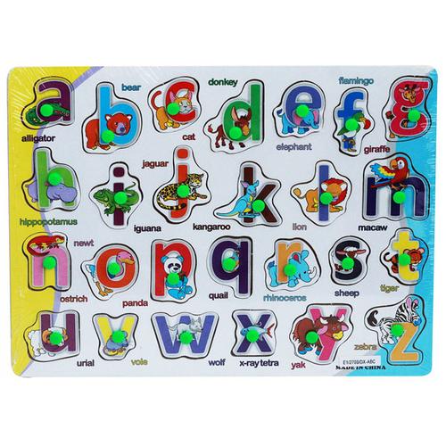 Jual AA PUZZLE KAYU 30X22CM ALFABET ANIMAL BELAJAR HURUF DAN HEWAN ...
