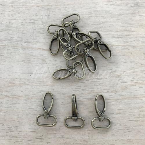 Jual Ring kait besi ATG AG 2cm 20mm lobster 2 cm 20 mm bakar brass gold ...