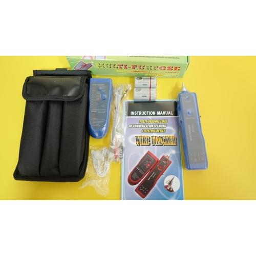 Jual tone checker data / wire checker / pair checker / lan tester ...