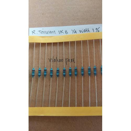 Jual Resistor 1K8 metal film taiwan 1/4 watt 1% - Kab. Bogor - wahoo ...