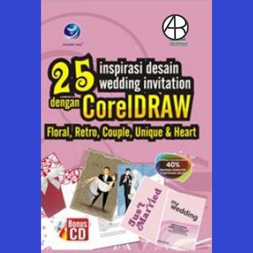 Jual 25 Inspirasi Desain Wedding Invitation dengan CorelDraw - Kab ...