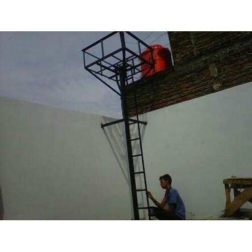 Jual dudukan besi toren air plus atap - Kota Bekasi - jasa Las | Tokopedia