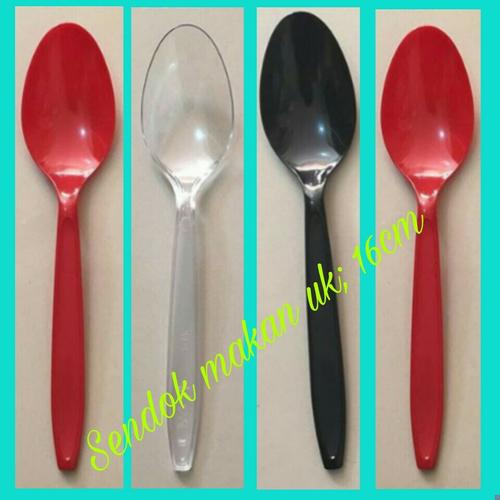 Jual sendok makan plastik / sendok plastik warna kuning - Kota ...