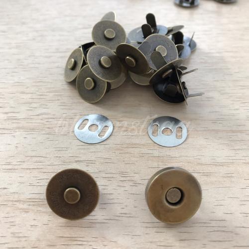 Jual Magnet besi ATG 18mm 1,8cm metal antique brass bakar magnet tas ...