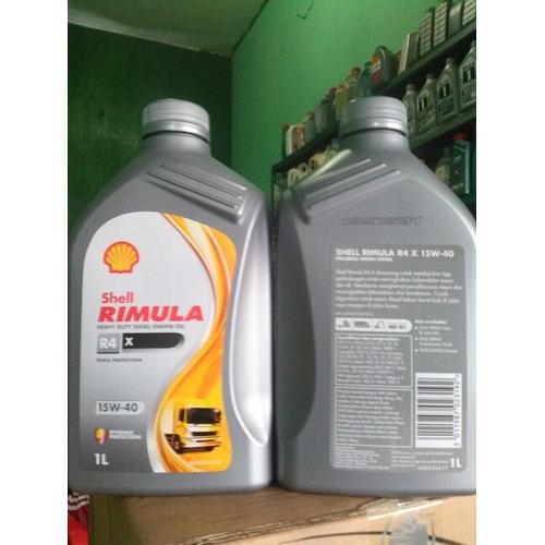 Jual Shell rimula R4 x 15w40 heavy duty diesel original - Kab. Bandung ...