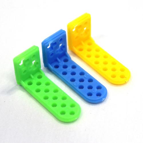 Jual 30*15*12mm Plastic Right Angle L shaped Plastic Connector part diy ...