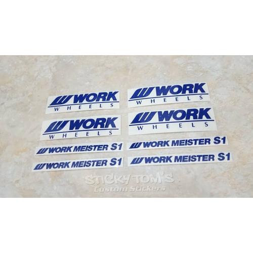 Jual stiker velg mobil Work Meister S1 - Putih - Kab. Tangerang ...