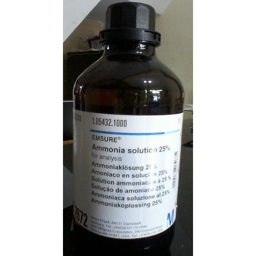 Jual AMMONIA SOLUTION 25%/ LARUTAN AMONIA 25%, 1 LT, MERCK, 105432 ...