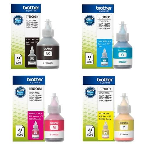 Jual Tinta Brother BT 6000 & BT 5000-Original Tinta T300,T500,T700W ...