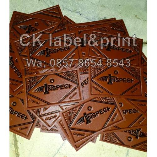 Jual label kulit 2 desain ukuran 5x7cm - Kab. Pemalang - cklabel&print ...