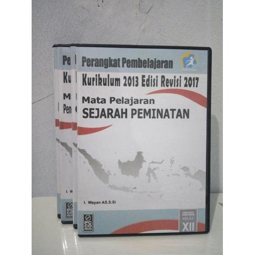 Jual PERANGKAT PEMBELAJARAN SEJARAH PEMINATAN KELAS XII REVISI 2017 - Kab. Pandeglang - Ummah28 ...
