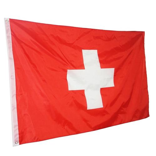 Jual Bendera Swiss Switzerland Flag 90x150 cm Polyester Bendera Dunia ...