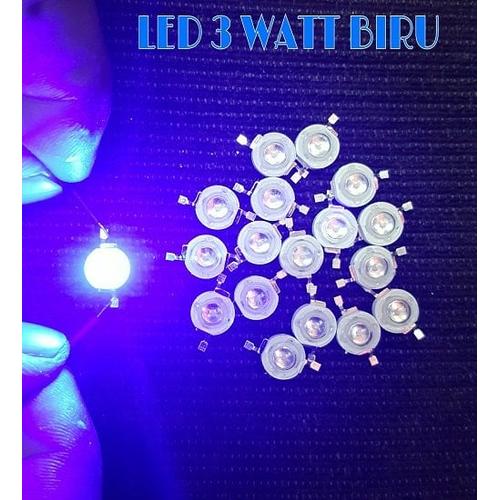 Jual Lampu LED 3 Watt (Biru, Merah, Hijau, Ungu) - Jakarta Utara - SC ...