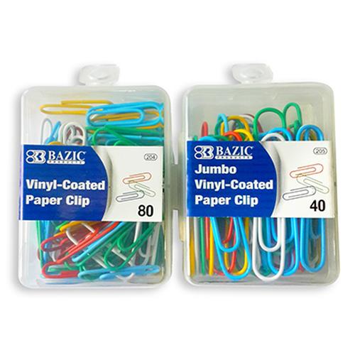Jual Paper Clips Bazic 204 (33mm, 80) Color - Jakarta Barat ...