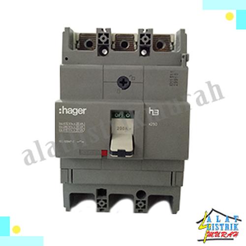 Jual MCCB / NFB / Breaker Hager 3P - 200A - 25kA - HHB200 - Kota ...