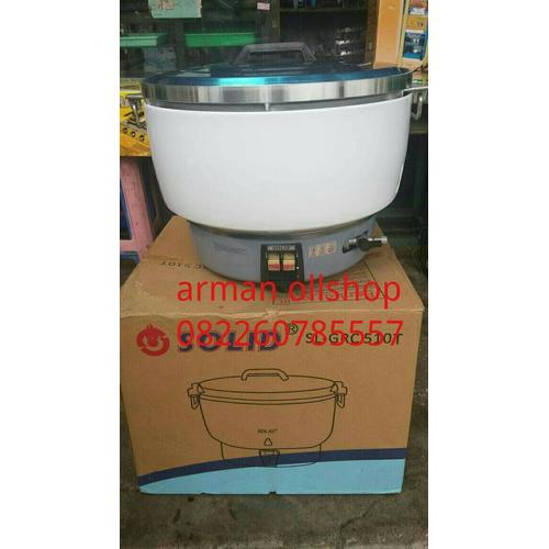 Jual penanak nasi 10 liter / rice cooker gas merek solid 10liter ...