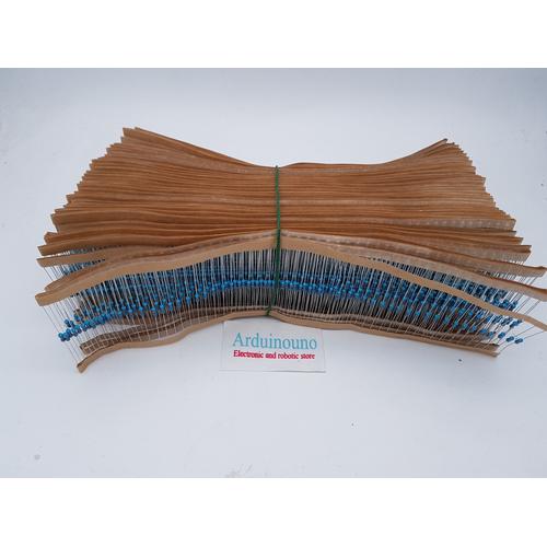 Jual 10pcs Resistor 91K 91 kilo Ohm 1/4 watt metal film DIP 1% ...