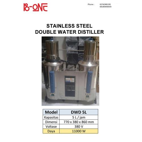 Jual Double Water Distiller B-ONE DWD 5L Double Water Still B-ONE DWD ...