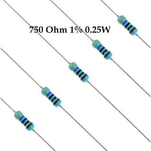 Jual Resistor 750 ohm 0.25W 1% metal film - Jakarta Barat - Arfa ...